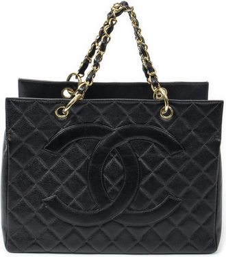 Chanel Crossbody Bags - CC Timeless Grand Shopping Tote - Gr. unisize - in Schwarz - f&uuml;r Damen
