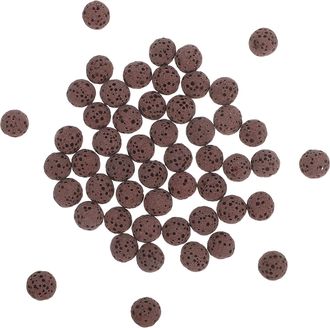 BESPORTBLE 50 St&uuml;ck Vulkansteine Aquarium Dekoration Por&ouml;se Braune Fischsteine Nat&uuml;rlicher Bodengrund Vasenf&uuml;ller f&uuml;r Aquarien und Tischvasen