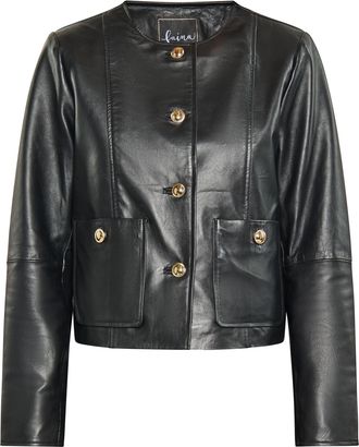Faina Jacke Damen schwarz