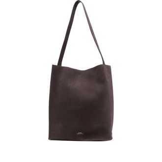 STUDIO NICHOLSON Suede Shoulder Bag