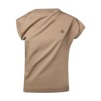 Vivienne Westwood Femme, Tops, Beige, Taille: 40 FR Hebo Top