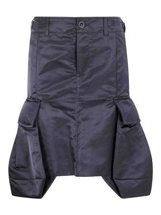 sacai Jupe Midi - Noir