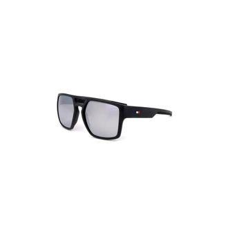 Tommy Hilfiger Homme, Accessoires, Noir, Taille: ONE Size Square Lunettes de soleil
