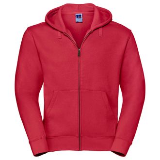 Russell Athletic Russell - Authentic Hoodie mit durchgehendem Reißverschluss für Herren (Rot)