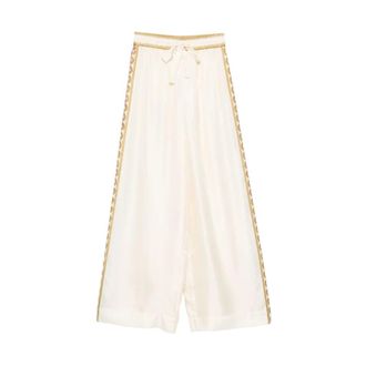 Zimmermann Luna Retro Track Pant - - Trousers - Damen - Beige - XS