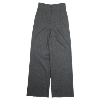 Emporio Armani Wide Hosen - - Trousers - Damen - Grau - M
