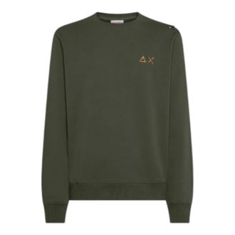 Sun 68 Crew-neck Sweatshirt - - Sweatshirts & Hoodies - Herren - Gr&uuml;n - 2XL