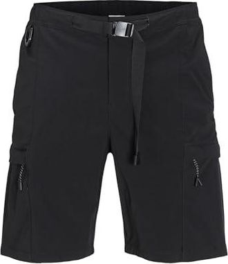 Jack & Jones Jpstjaiden Jjknight Short Cargo Sn, Noir, S Homme