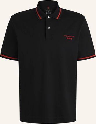 HUGO BOSS Poloshirt C-Parris 197_Ps Regular Fit schwarz