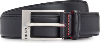 HUGO BOSS Herren Barney G rtel, Schwarz001, 100 EU