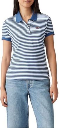 Levi's HM Polo Femme, Marigold Stripe Dutc, S