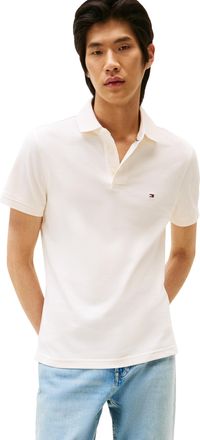 Tommy Hilfiger Herren 1985 Slim Polo MW0MW17771 S/S Polo, Gelb, XXL, Gelb (elfenbeinfarbenes Bl&uuml;tenblatt), XXL