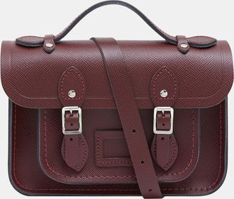 The Cambridge Satchel Company The Mini - Oxblood Saffiano