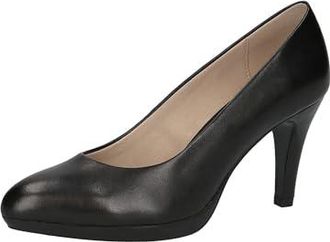 Caprice Femme 9-22414-42 Escarpins, Nappa Noir, 38 EU
