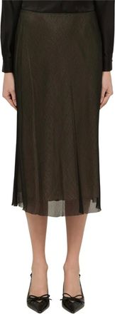 Vince Femme, Jupes, Noir, Taille: 40 FR Jupes Évasées