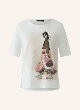 Oui T-Shirt weiss