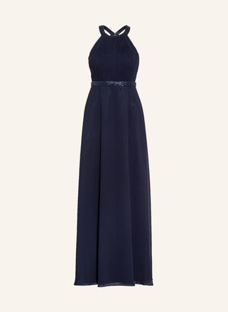 Vera Mont Vm Vera Mont Abendkleid Mit Schmucksteinen blau