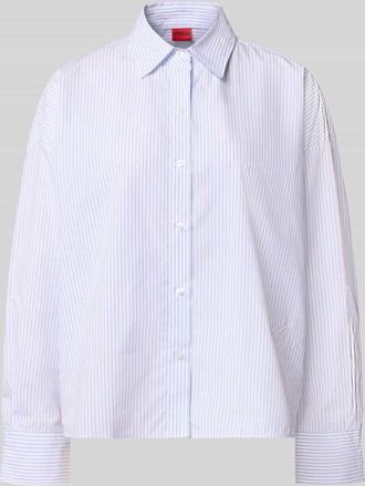 HUGO BOSS Regular Fit Langarmbluse aus reiner Baumwolle Modell Expand