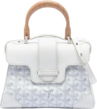 Goyard Pre-owned The Mini Saigon - Femme - Pre-owned - Blanc - Taille: ONE Size