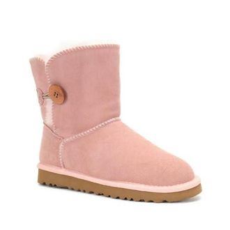 Generic QXDZSW Bottes de neige imperm&eacute;ables classiques pour femme, rose, 33.5 EU