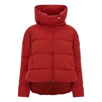 Pinko Asymmetrische Daunenjacke - - Jackets - Damen - Rot - M