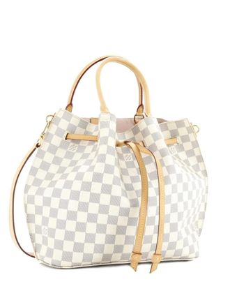 Louis Vuitton Girolata Handtasche Damier-Tote Bag - Wei&szlig;