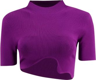 CHRISTOPHER ESBER Femme, Tops, Violet, Taille: 40 FR Maparadita Top