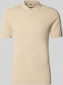 Drykorn Slim Fit Poloshirt mit Strukturmuster Modell TRITON