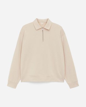 Arket Poloshirt Mit Kurzem Rei&szlig;verschluss -Beige