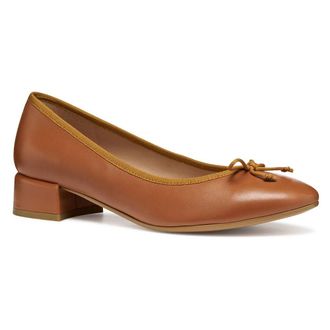 Geox Damen D FLORETIA A Ballet Flat, Ochre, 39 EU