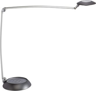 Maul LED Tischleuchte MAULspace | Dimmbare Tischlampe aus Aluminium | Moderne Schreibtischlampe mit 46 cm Höhe, 2080 Lux und 691 Lumen | 5 Stufen Dimmer fü