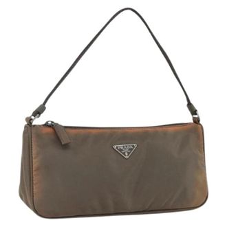 Prada Sac bandouli&egrave;re vintage Pre-owned - Femme - Pre-owned - Brun - Taille: ONE Size