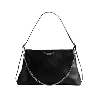 Zadig&Voltaire Femme, Sacs, Noir, Taille: ONE Size Bolso logotipo