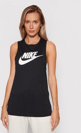 Nike Top Sportswear Futura New CW2206 Schwarz Regular Fit