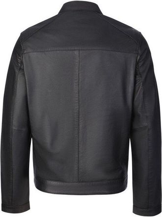 Bugatti Lederjacke Triest Herren Bomberjacke, Freizeitjacke, Blazer, Pufferjacke, &Uuml;bergangsjacke
