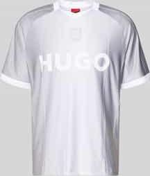HUGO BOSS Regular Fit T-Shirt mit Label Print Modell DWILD