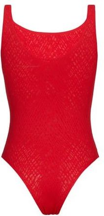 sloggi Body mit Rundhalsausschnitt in Rot