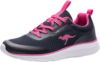 Kangaroos Damen KJ-Dyna Sneaker, Dark Navy/Fandango Pink 4294, 40 EU