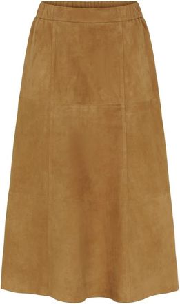 BTF-CPH Midi A-Linien-Rock - - Skirts - Damen - Braun - XS