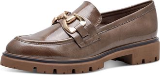 Marco Tozzi Marco Tozzi Damen 2-24700-43 Loafer, Taupe Patent, 41 EU