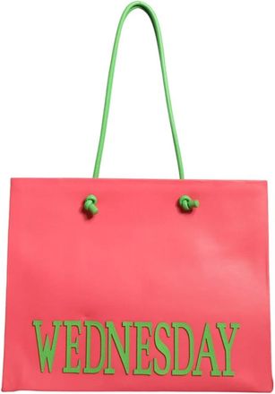 Alberta Ferretti Femme, Sacs, Rose, Taille: ONE Size Wednesday Tote Bag