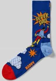 Happy Socks Socken aus Baumwoll-Mix Modell FLYING SUPER DAD
