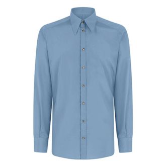 Dolce & Gabbana Martini Fit Shirt - - Shirts - Herren - Blau - M