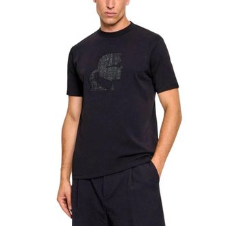 Karl Lagerfeld Homme, Tops, Noir, Taille: L Karl Lagerfeld - Hauts > T-shirts