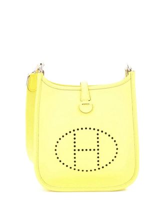 Hermès Evelyne Bag Gen III Clemence TPM crossbody bag - Jaune