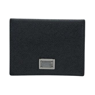 Dolce & Gabbana Leder Logo Geldb&ouml;rse - - Accessories - Herren - Schwarzk - ONE SIZE