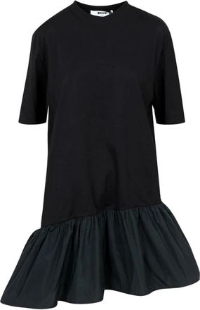 Msgm Msgm, Femme, Robes, Noir, Taille: 40 FR Robe Courte