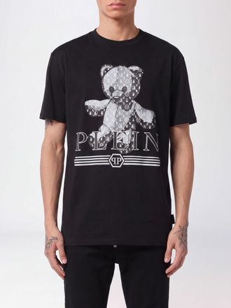 Philipp Plein T-shirt en coton &agrave; &eacute;paules tombantes avec imprim&eacute; Teddy Bear