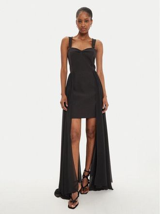 Haveone Coctailkleid AMA-M122 Schwarz Regular Fit