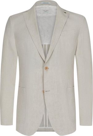 Carl Gross Teilgef&uuml;ttertes Leinensakko, Modern Fit in